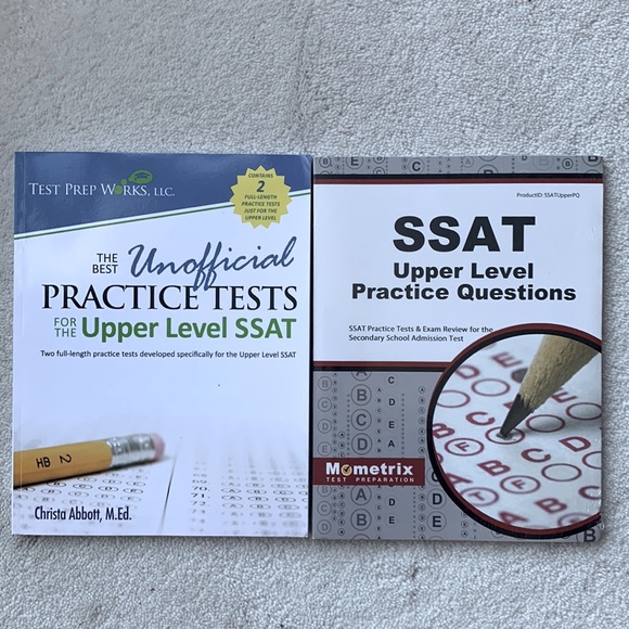 Other | Nwt Ssat Upper Level Practice Test | Poshmark